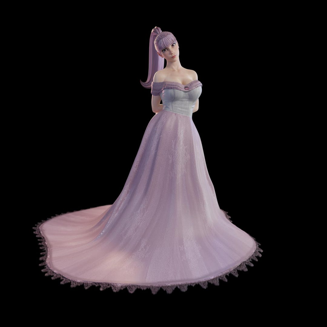 Princess Camellia, Pin up Miniature for Tabletop Rpgs | QB Miniatures ...
