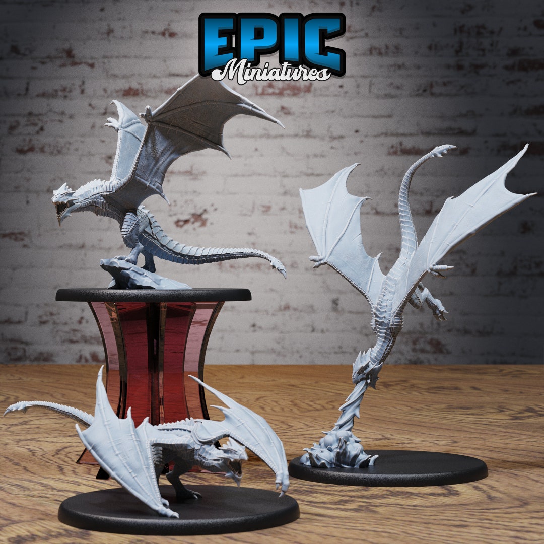 Wyvern (large Creature) - Epic Miniatures | Dungeons & Dragons ...
