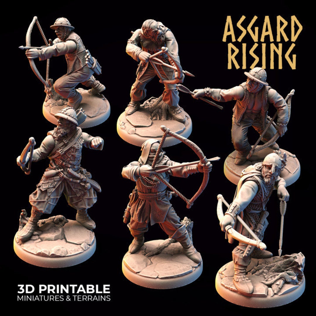 Bandit Deserter Archers - Asgard Rising | Dungeons & Dragons ...