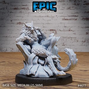 Werewolf Female, Beast Hunt #4676-4679 - Epic Miniatures | Dungeons ...