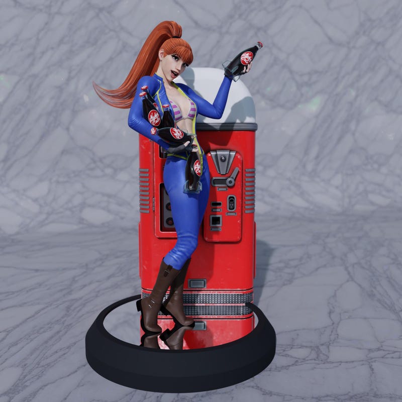 Fallout Miniatures Girl - Etsy UK