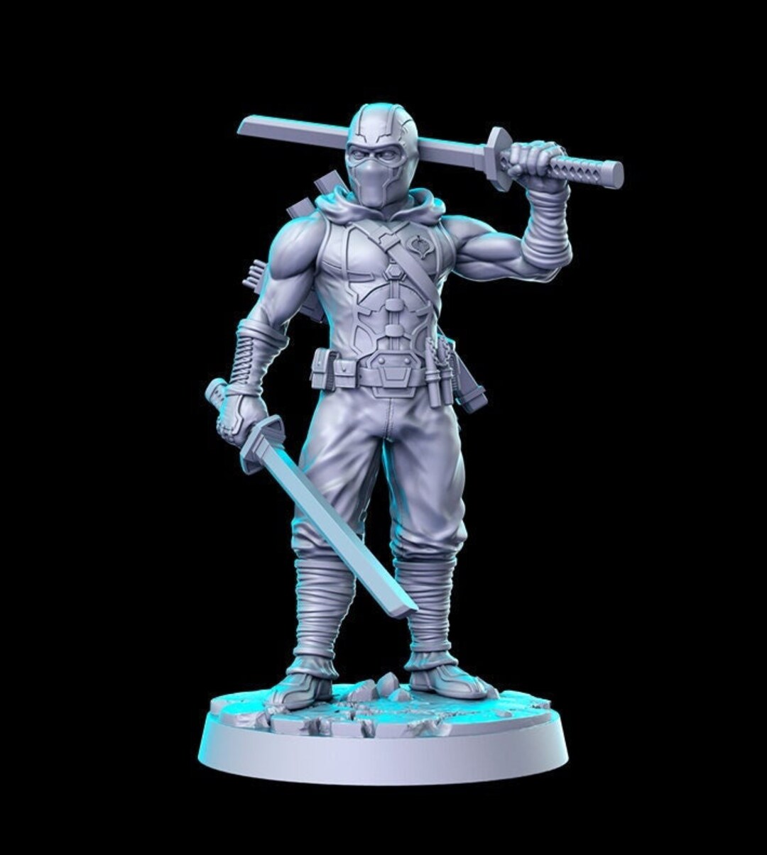 SNAKE Shadow Storm Ninja - RN Estudio Printed Miniature | Dungeons ...