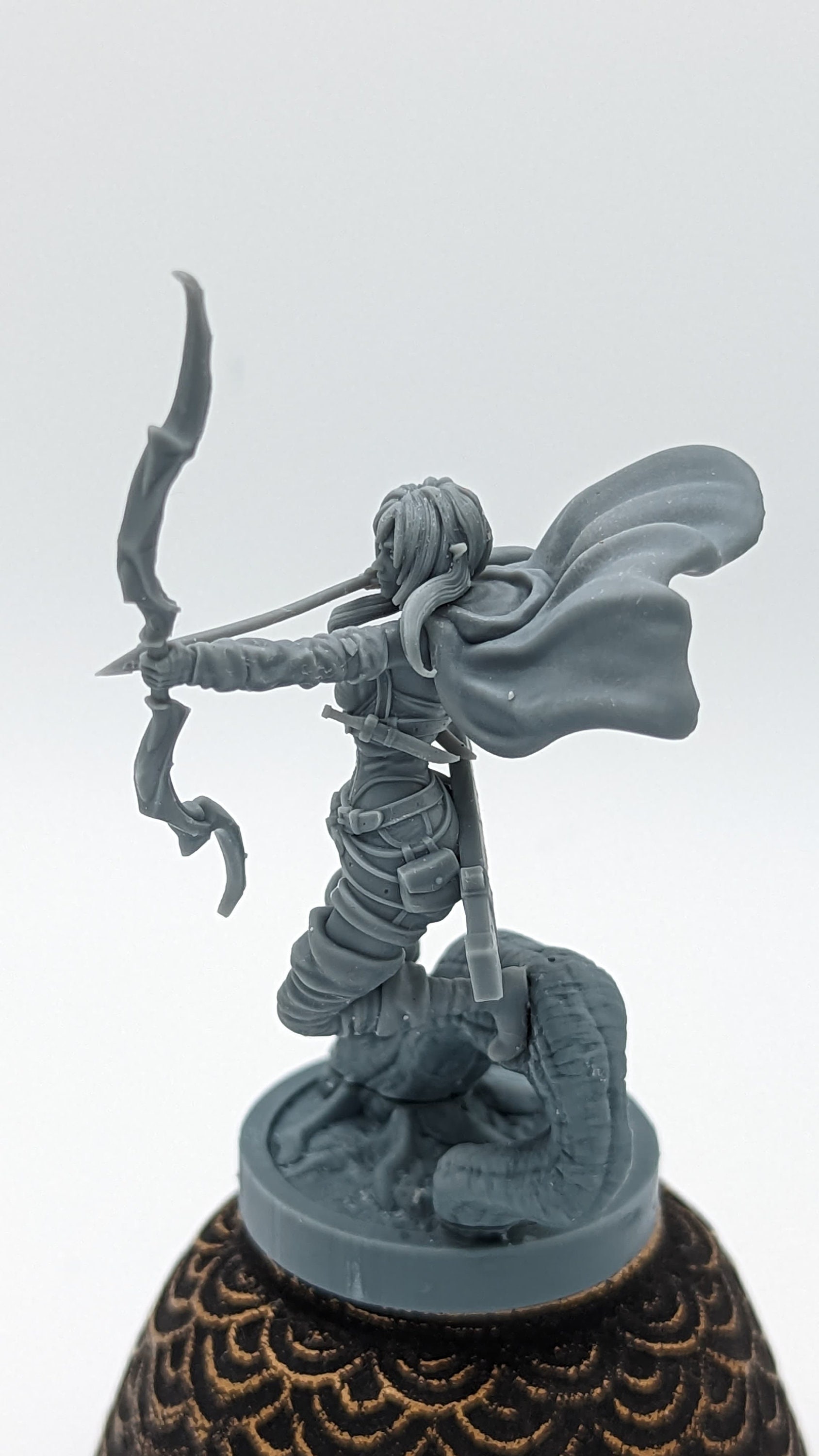 Arya, Elf, Miniature for Tabletop Rpgs | Fantasy Elf Girls STL Vol 1 ...