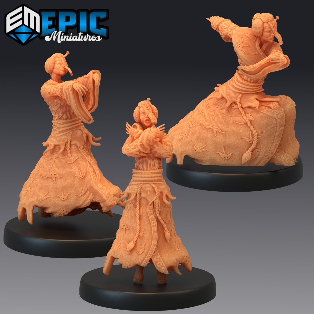 Jiangshi Zombie, Female - Epic Miniatures | Dungeons & Dragons ...