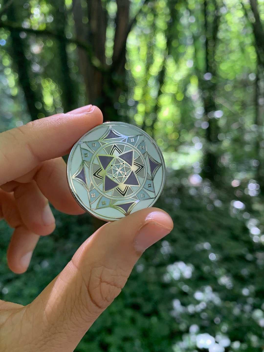 Melian 'the Maia' Sigil Enamel Pin the Silmarillion Lord of the Rings ...