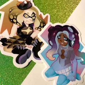 Splatoon 2 off the Hook Splatocalypse Chaos Pearl Order Marina Idol ...