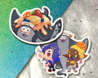 Splatoon Deep Cut Sticker Pack Shiver Frye Big Man - Etsy