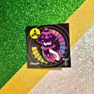 Splatoon Glow-in-the-dark Inkling and Octoling Kraken Royale Gummy ...