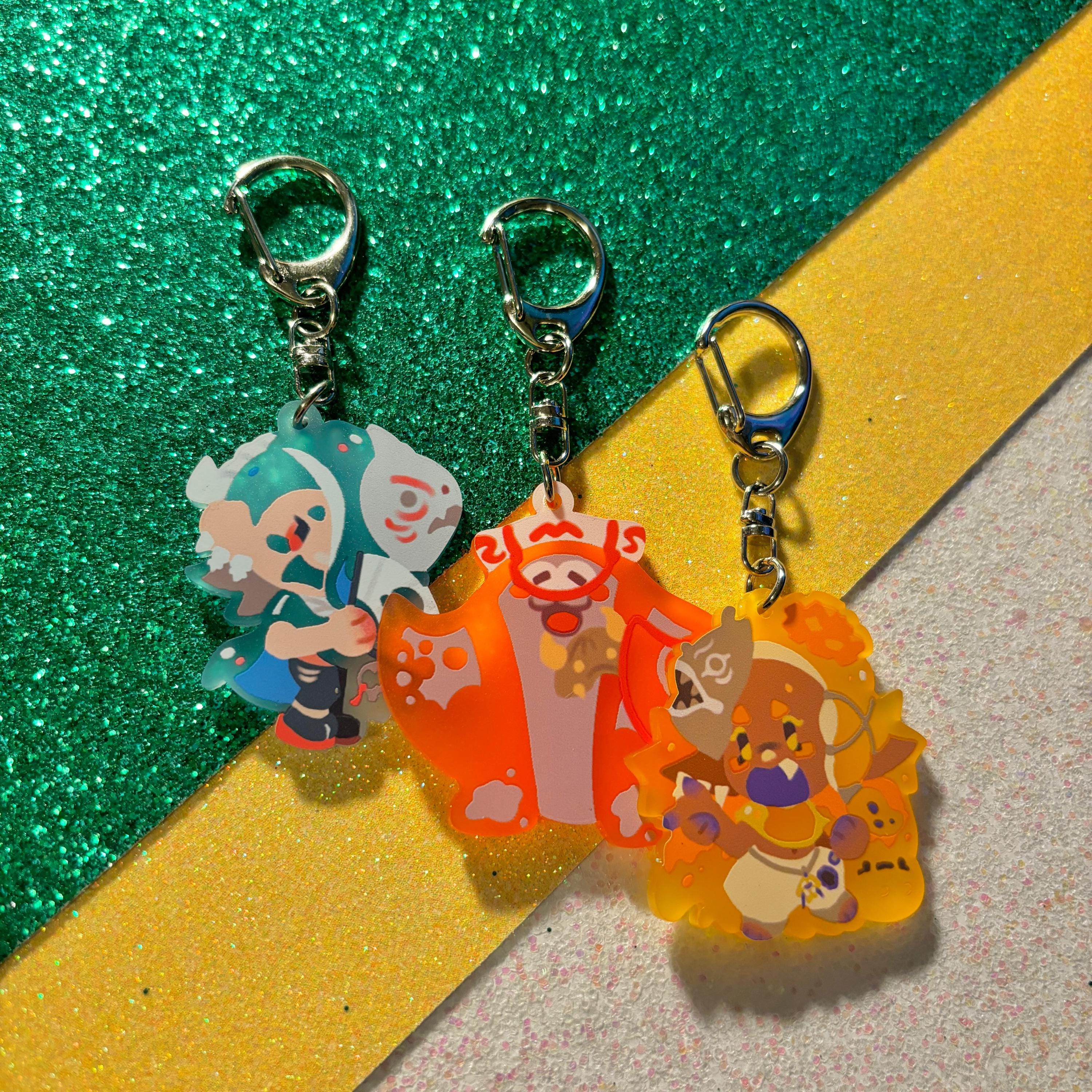 Splatoon 3 Candied Bandits Deep Cut Shiver Frye Big Man Frosted Acrylic ...