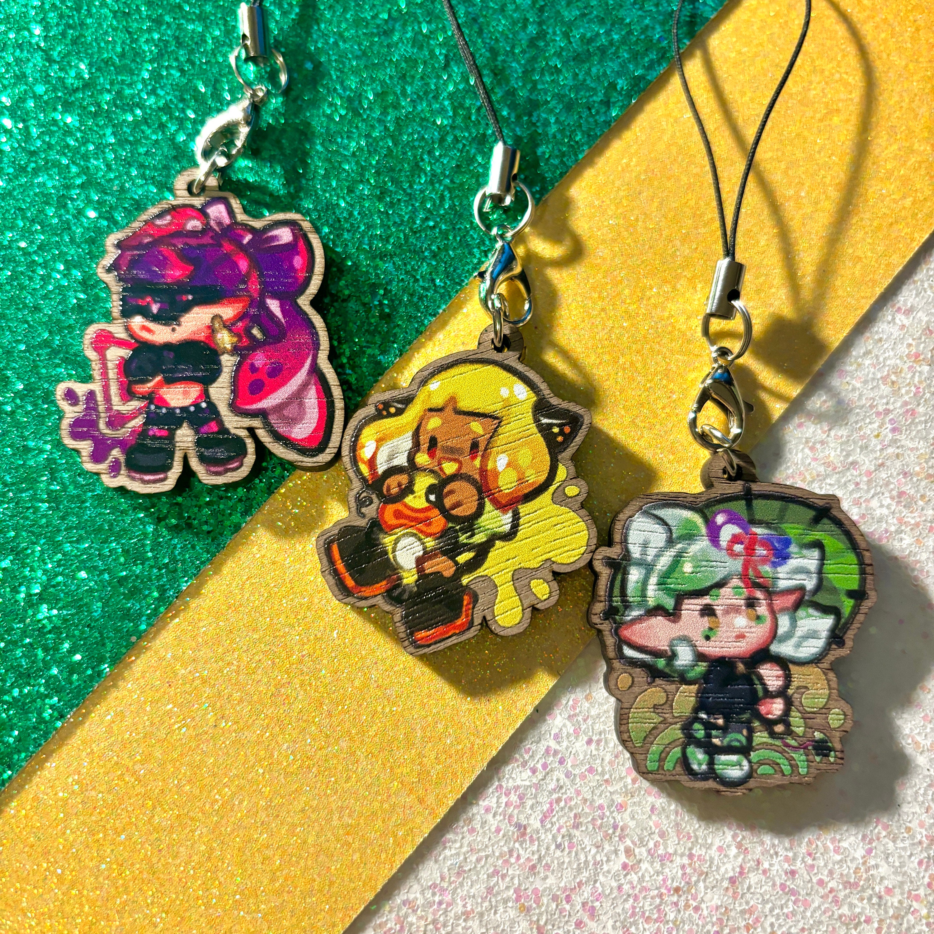 Splatoon Huevember Side Order Octavio Dedf1sh Spyke and More Wooden ...