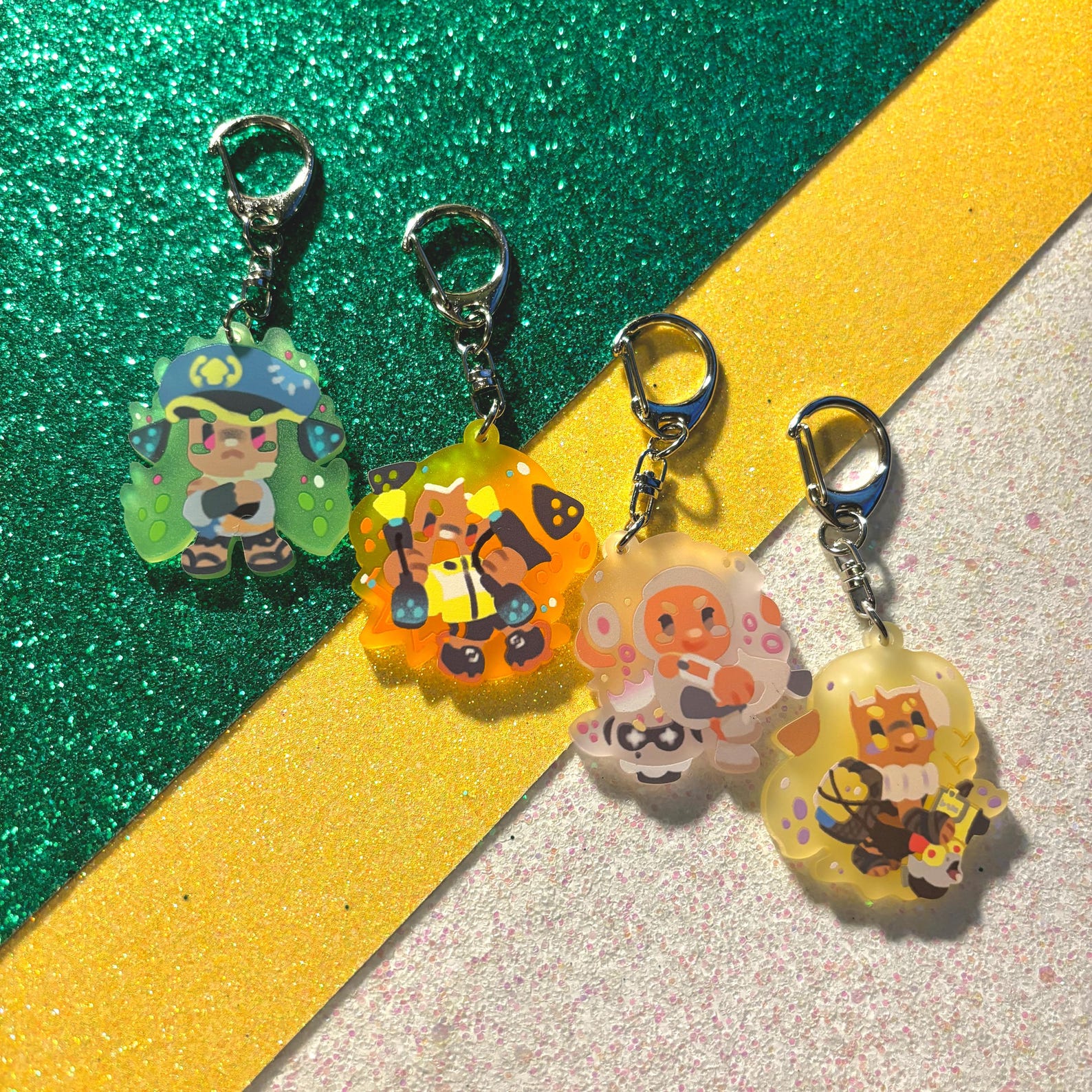 Splatoon 3 [FEM] Candied Agents Side Order DLC Agent 3 4 8 New 3 ...