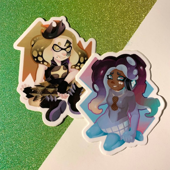 Splatoon 2 off the Hook Splatocalypse Chaos Pearl Order Marina - Etsy