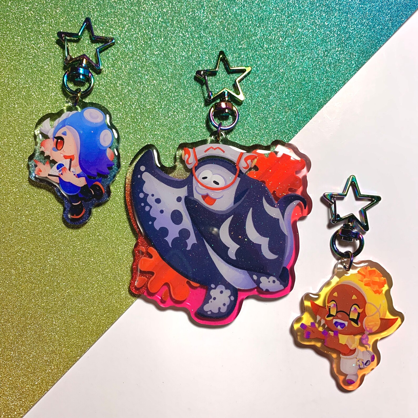 Splatoon 3 Squid Sisters Agent 3 Deep Cut STAY FRESH Glitter - Etsy Canada