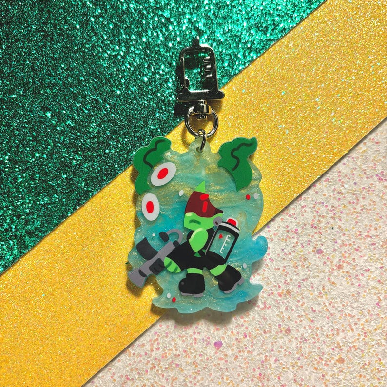 NEW Splatoon 2 Candied Sanitizer Octo Expansion Agent 3 Dedf1sh Tartar ...