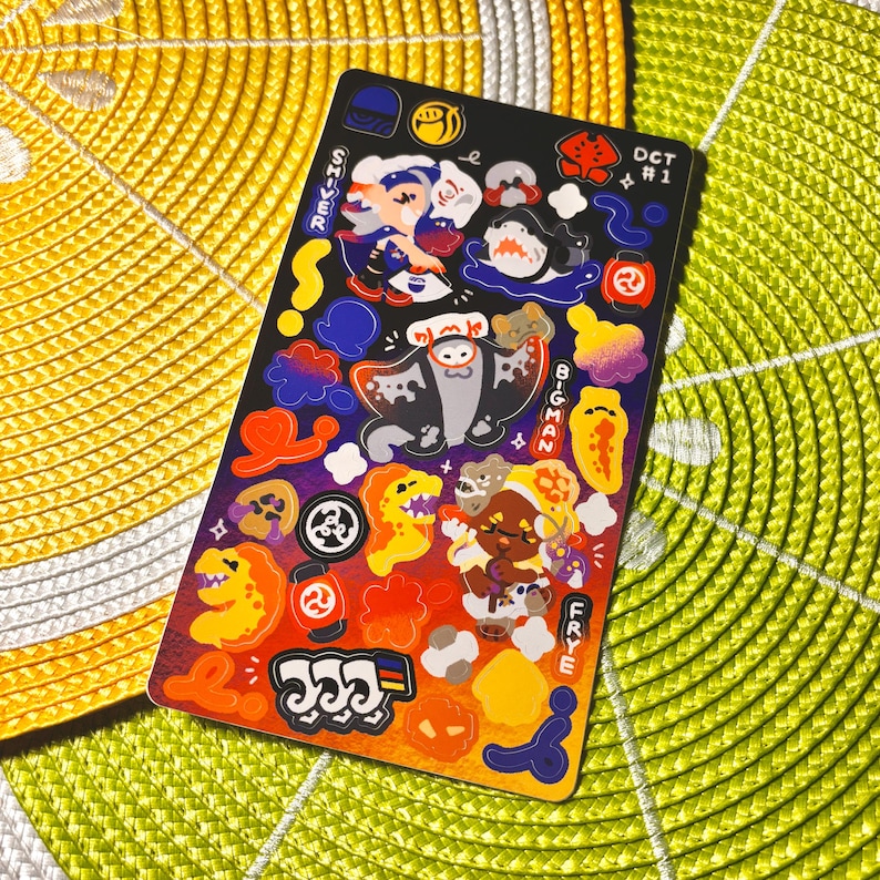 Splatoon Idol Squid Sisters off the Hook Deep Cut Deco Sticker Sheet - Etsy