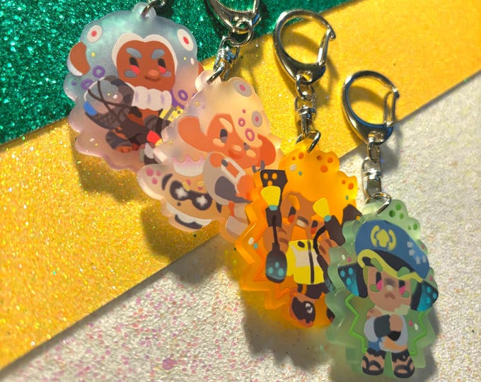 Splatoon 3 [MASC] Candied Agents Side Order DLC Agent 3 4 8 New Agent 3 ...