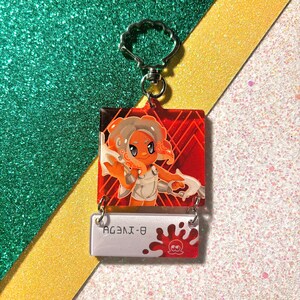 Splatoon Side Order - Agent 8 Dedf1sh Color Chip Linked Glitter Epoxy ...
