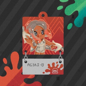 Splatoon Side Order - Agent 8 Dedf1sh Color Chip Linked Glitter Epoxy ...
