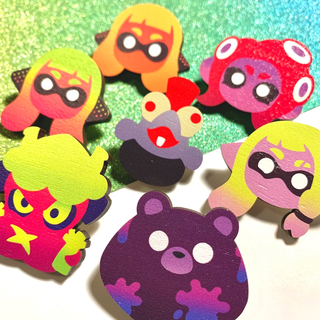 Splatoon Hotlantis AGT Agent 3 4 8 Octavio Mr Grizz Lil Buddy Smallfry ...