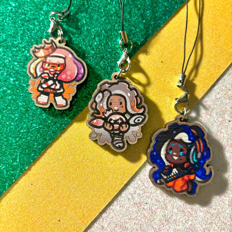 Splatoon Huevember Side Order Octavio Dedf1sh Spyke and More Wooden ...