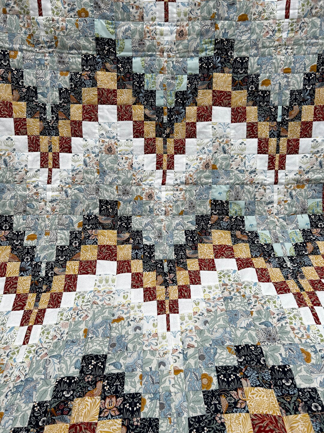 Wave Quilt - Etsy