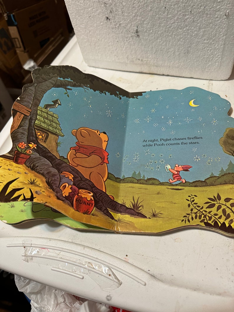 Winnie the Pooh Book - Etsy
