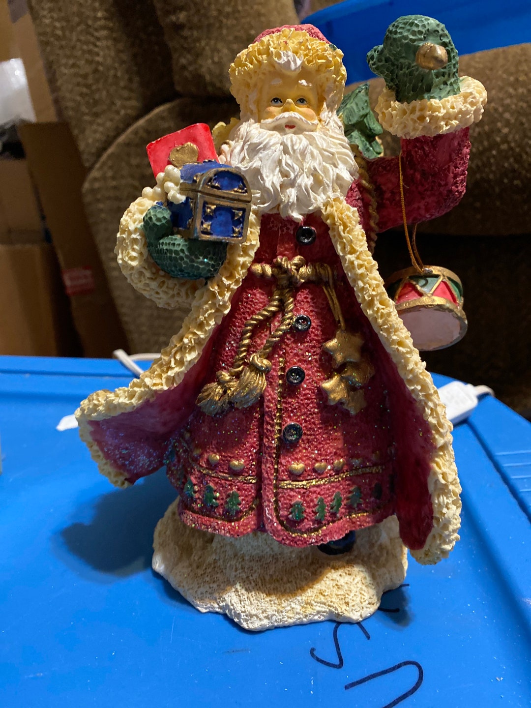 SANTA LAMP - Etsy