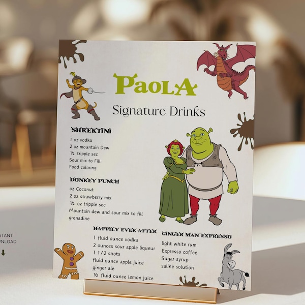 Shrek Sign - Etsy