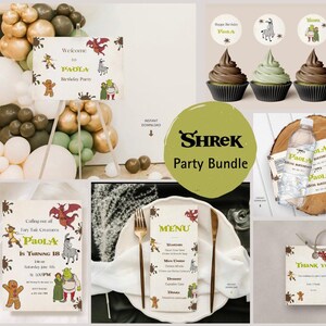 Welcome to Far Far Away! Editable Shrek Birthday Party Welcome Sign ...