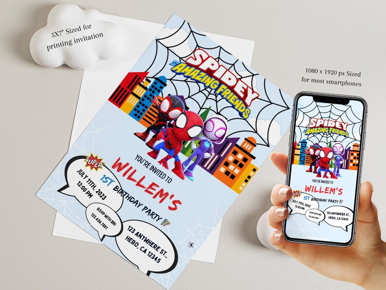 Swing Into Action With Spidey and His Amazing Friends A - Etsy