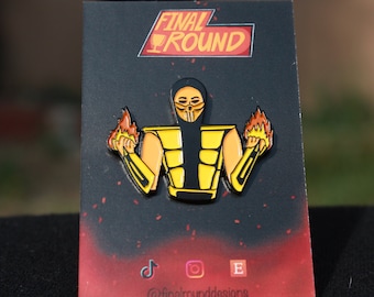Mortal Kombat Pin - Etsy