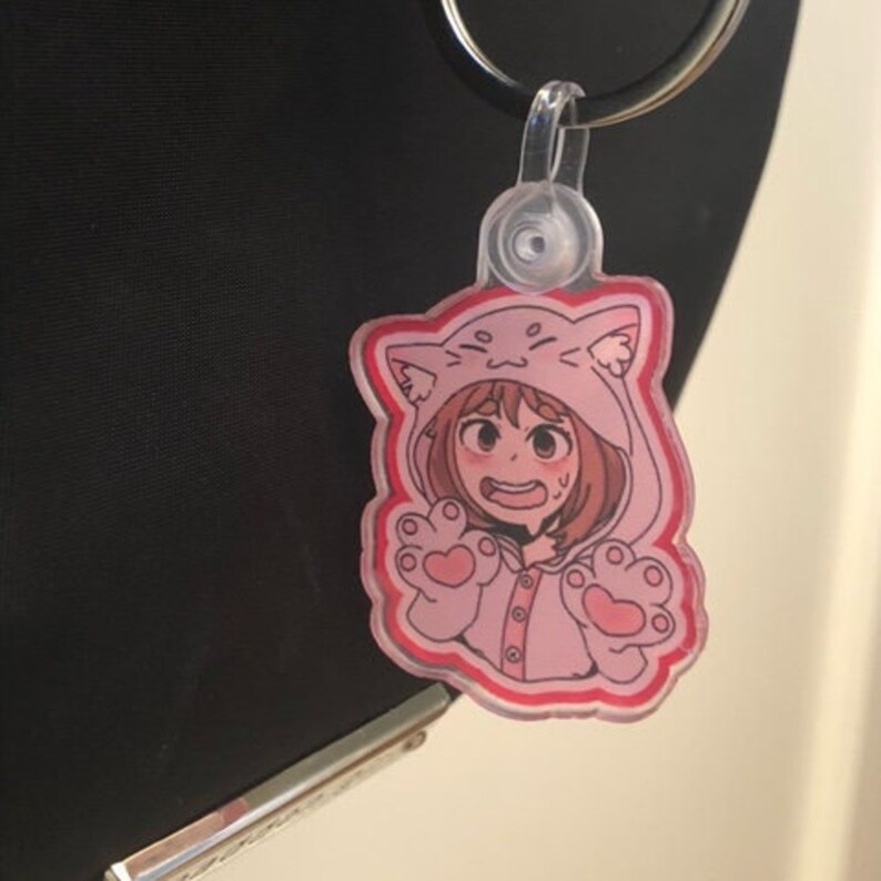 Ochako Uraraka Keychain - Etsy