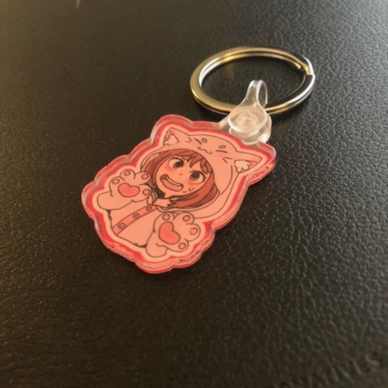 Ochako Uraraka Keychain - Etsy