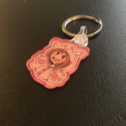 Ochako Uraraka Keychain - Etsy