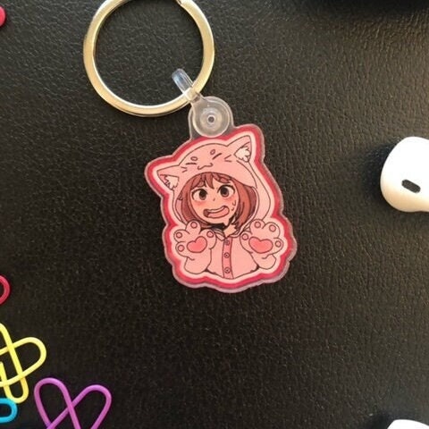 Ochako Uraraka Keychain - Etsy