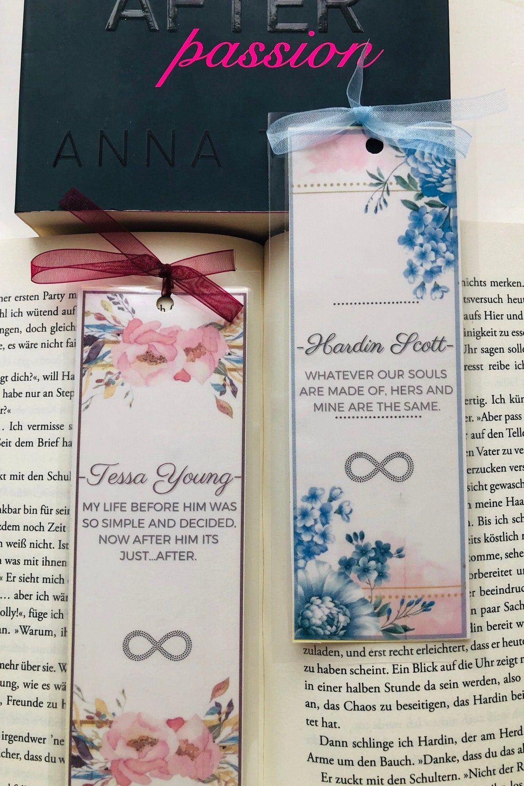 After Passion Bookmarks Hardin Scott Tessa Young Set of 2 AFTER ...
