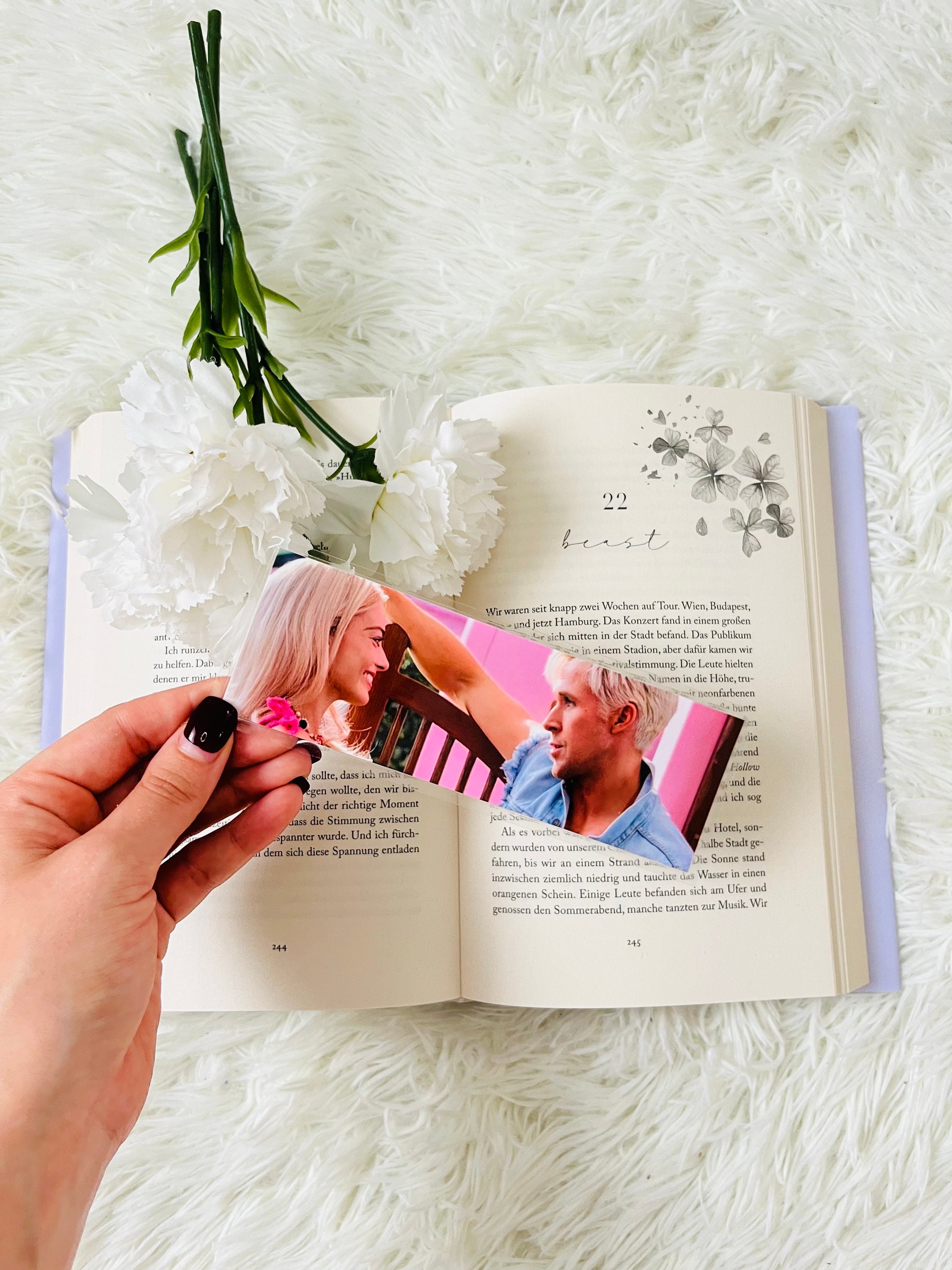 Barbie Bookmarks Margot Robbie Ryan Gosling Barbie and - Etsy