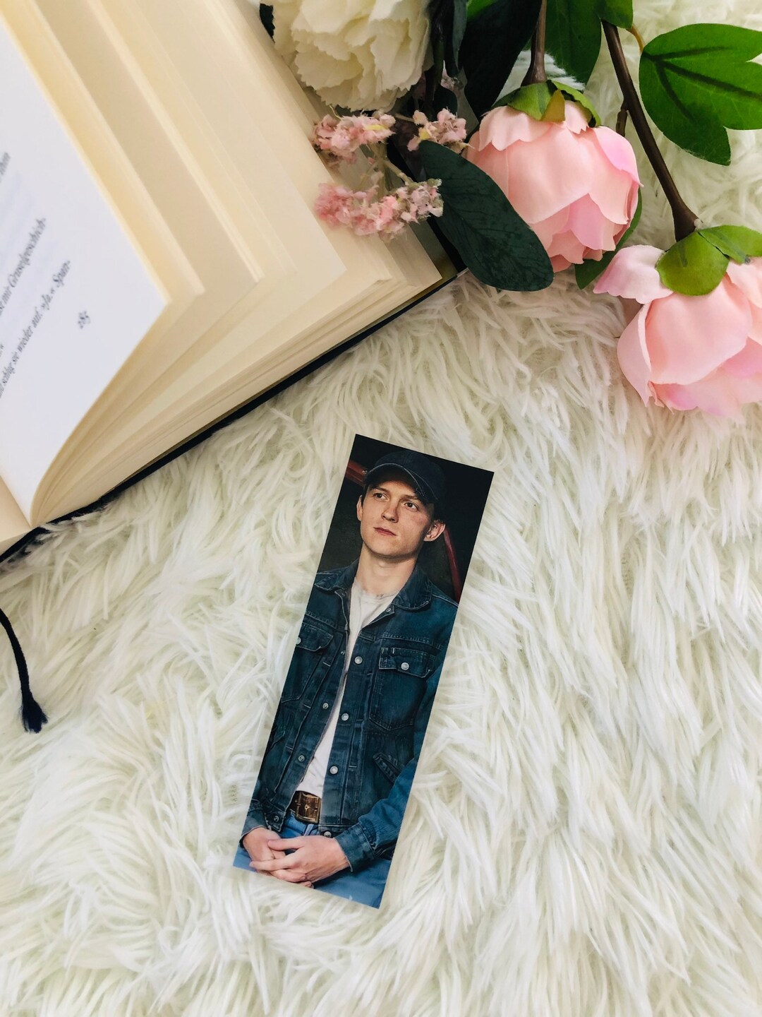 Tom Holland Bookmarks Tom Holland Merch Spiderman Tom Holland Bookmark ...