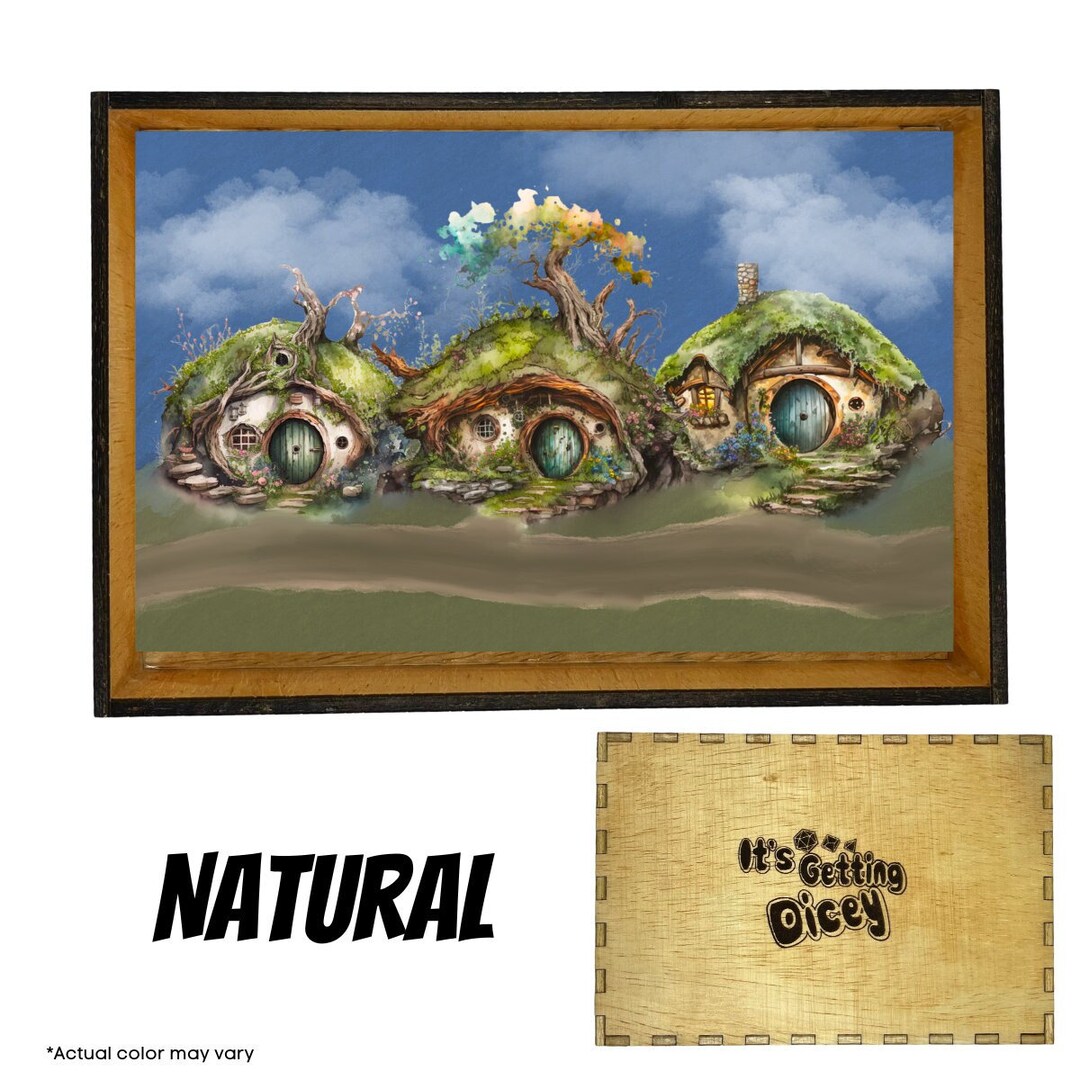 Hobbit Homes Premium Dice Tray - Etsy
