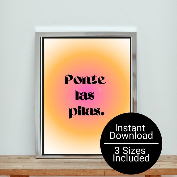 Ponte Las Pilas Sign - Etsy