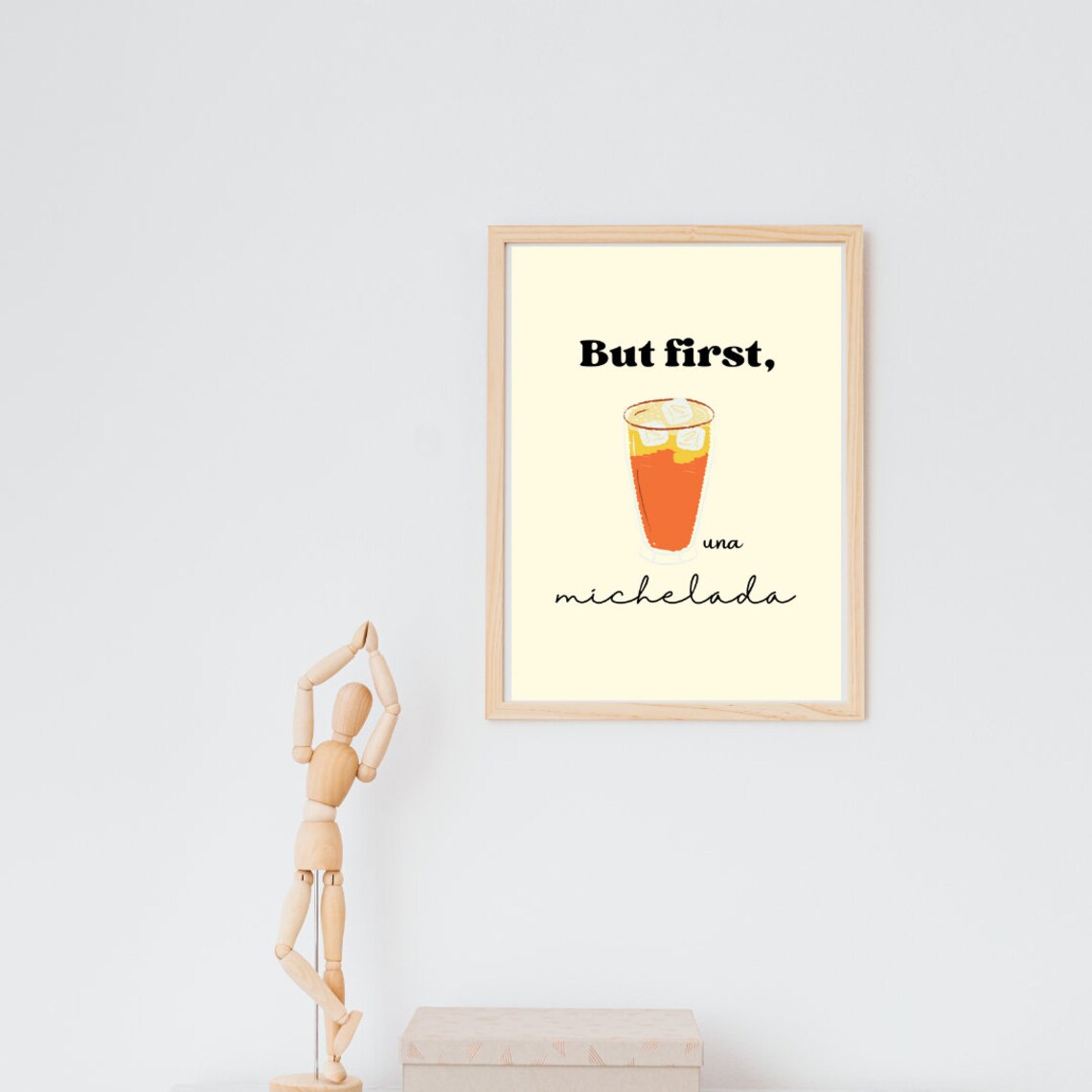 But First, Michelada Wall Art Digital Download Beer Poster Bar Poster ...