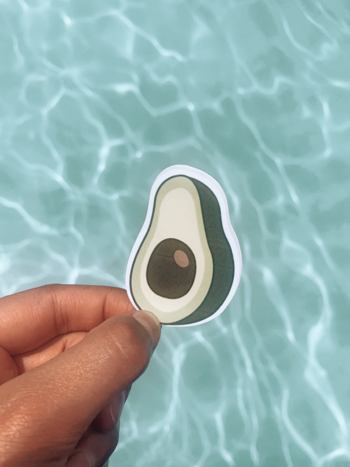 Avocado sticker | Etsy