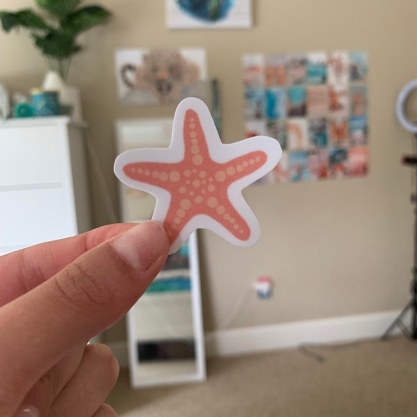 Starfish Sticker - Etsy