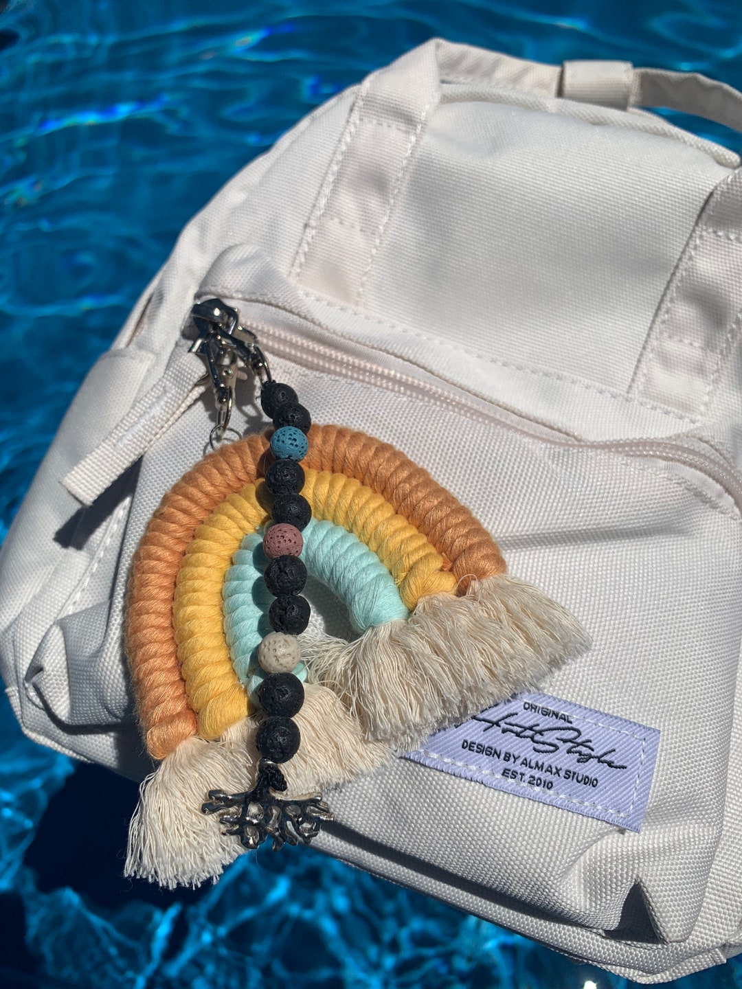 Coral Reef Keychain - Etsy