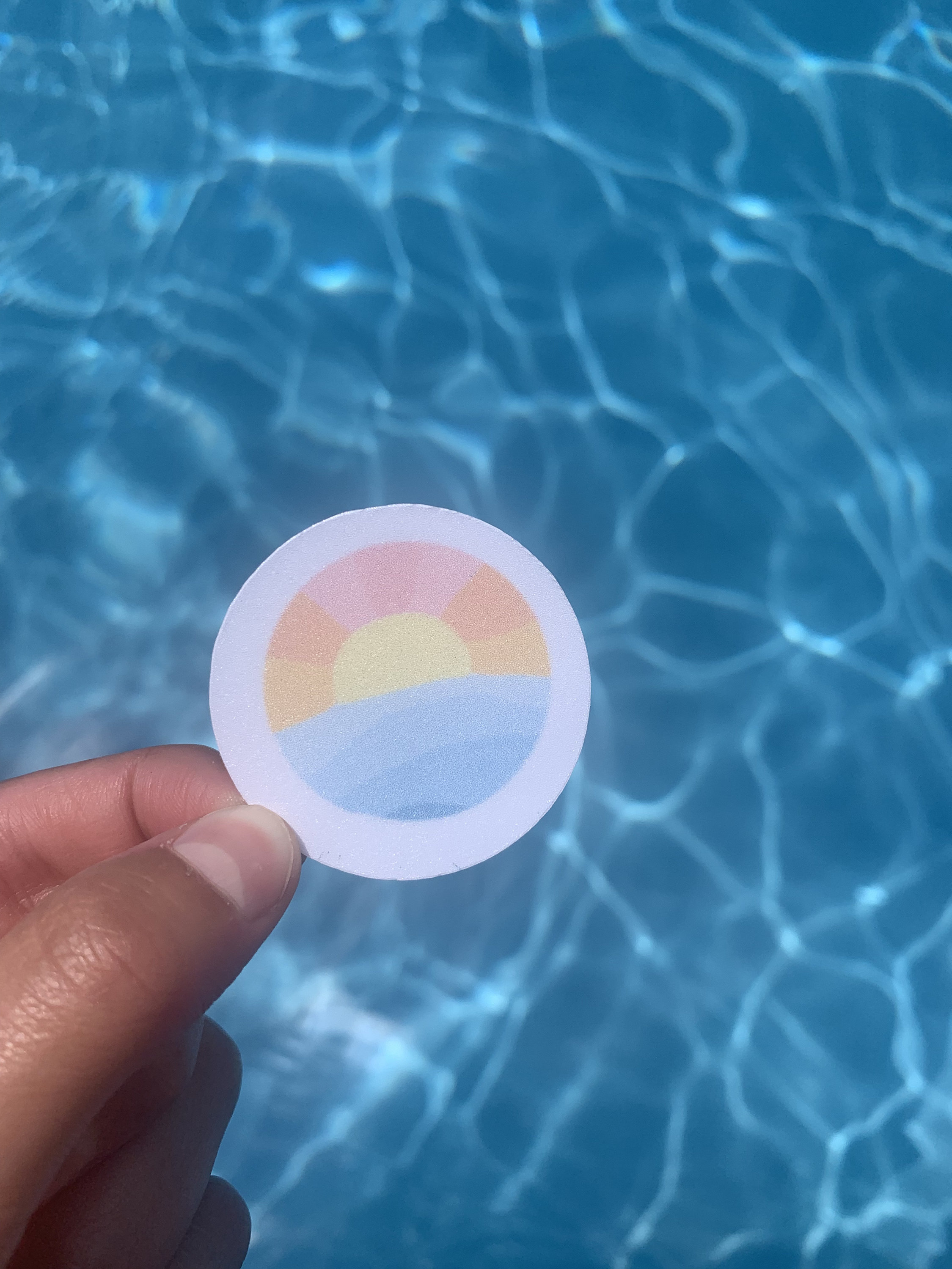 Sunset sticker | Etsy