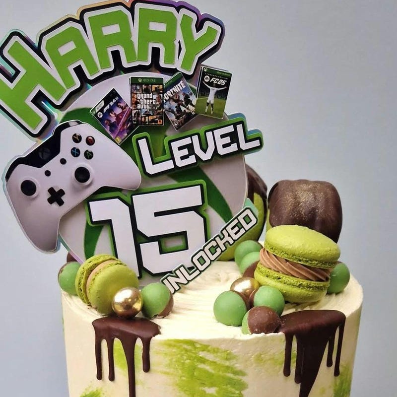 Xbox Cake Topper - Etsy UK