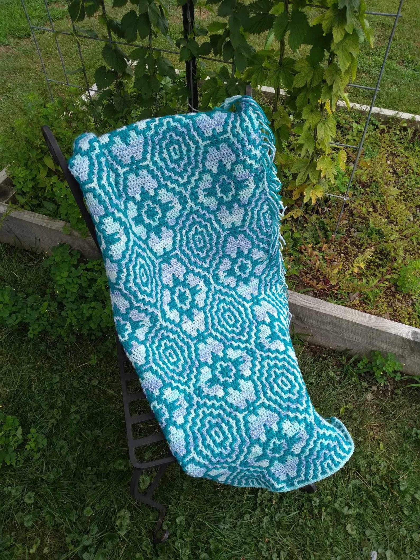 Primrose Paradise Overlay Mosaic Crochet Pattern - Etsy Australia
