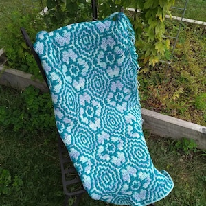 Primrose Paradise Overlay Mosaic Crochet Pattern - Etsy Australia