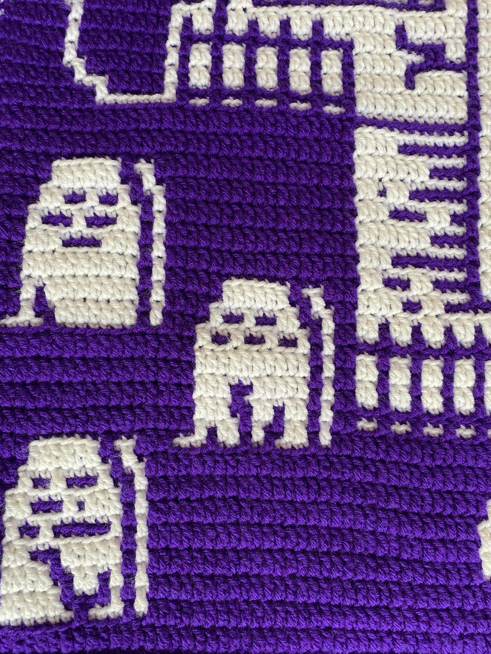 Haunted Hilltop Horror House Overlay Mosaic Crochet Pattern - Etsy ...