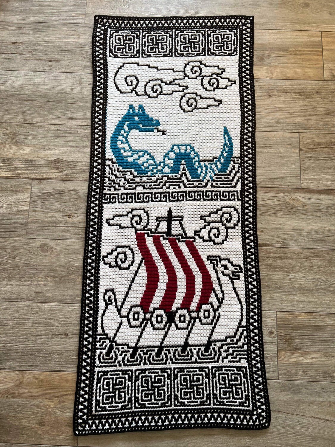 Viking Voyage Overlay Mosaic Crochet Pattern - Etsy Canada